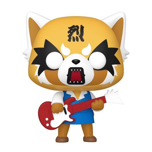 Funko | Accessories | New Aggretsuko With Guitar Pop Figure 96 | Poshmark